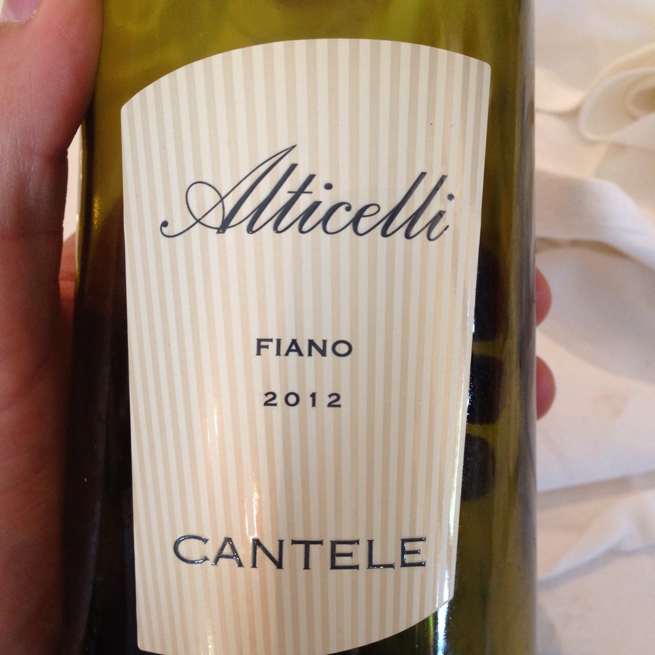 Càntele Alticelli Fiano
