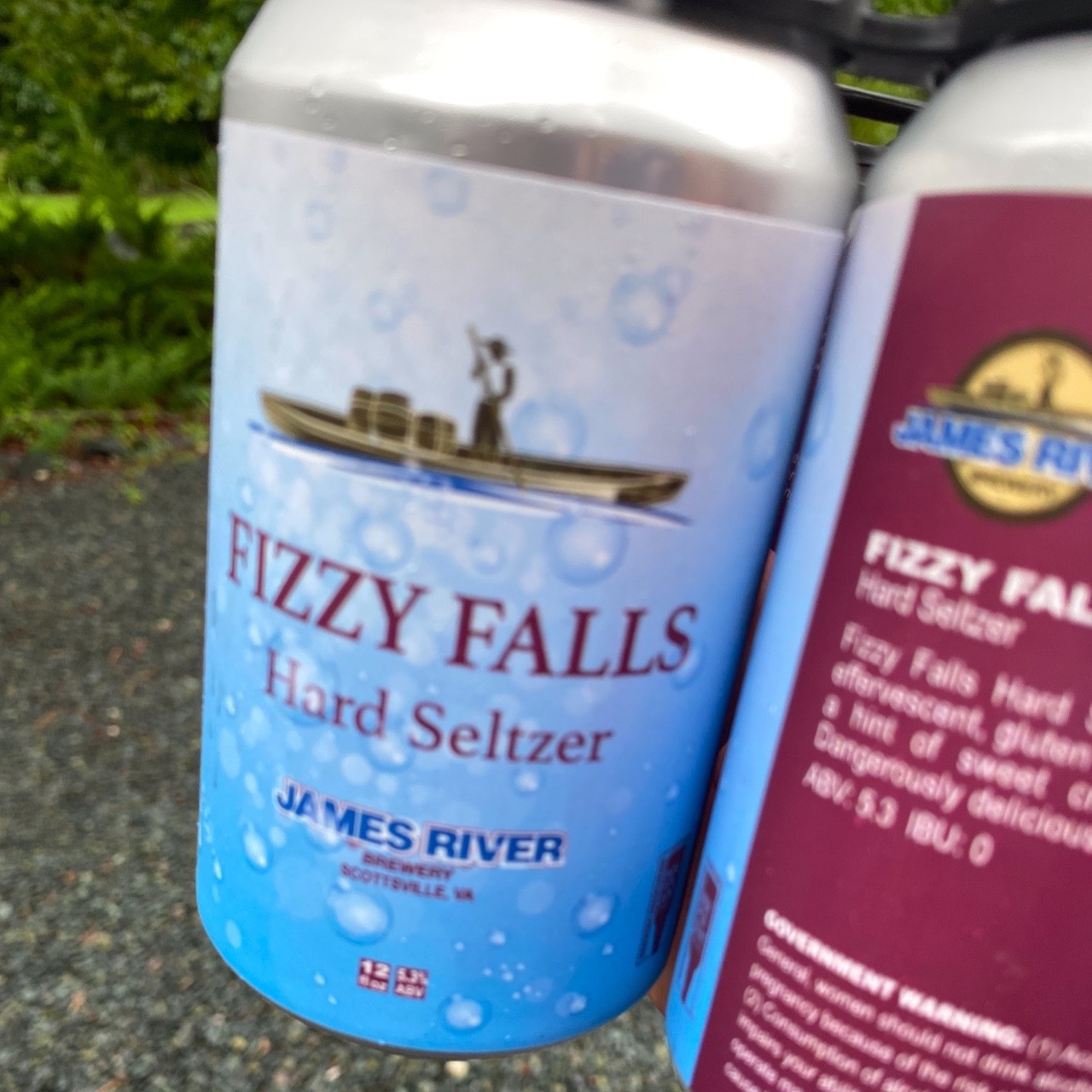 James River Brewery Fizzy Falls Hard Seltzer