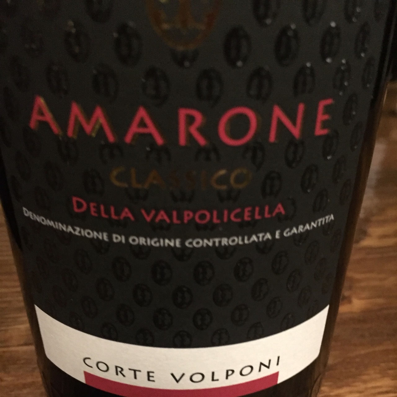 Corte Volponi Amarone Classico della Valpolicella Corvinone Blend