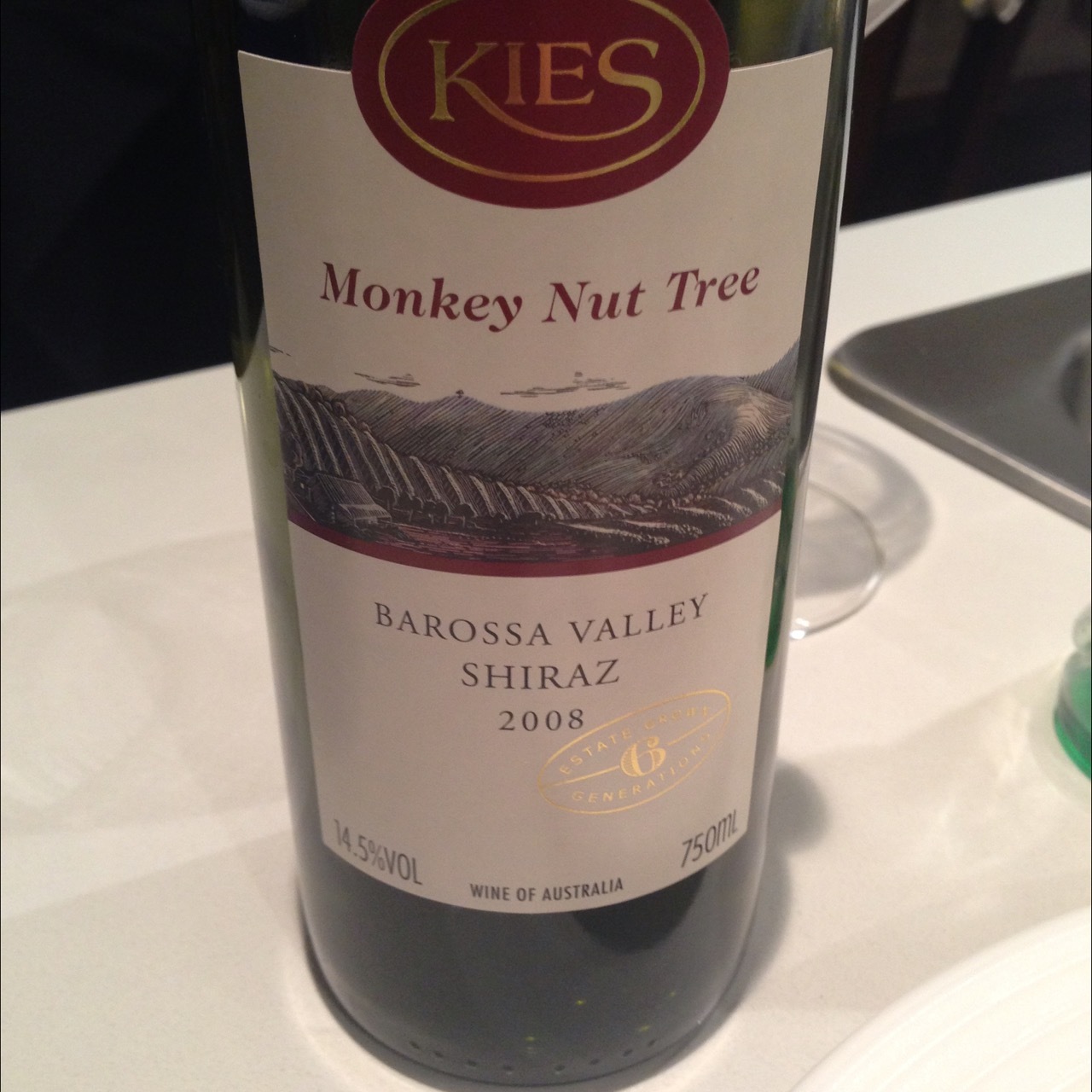 Kies Monkey Nut Tree Barossa Valley Shiraz