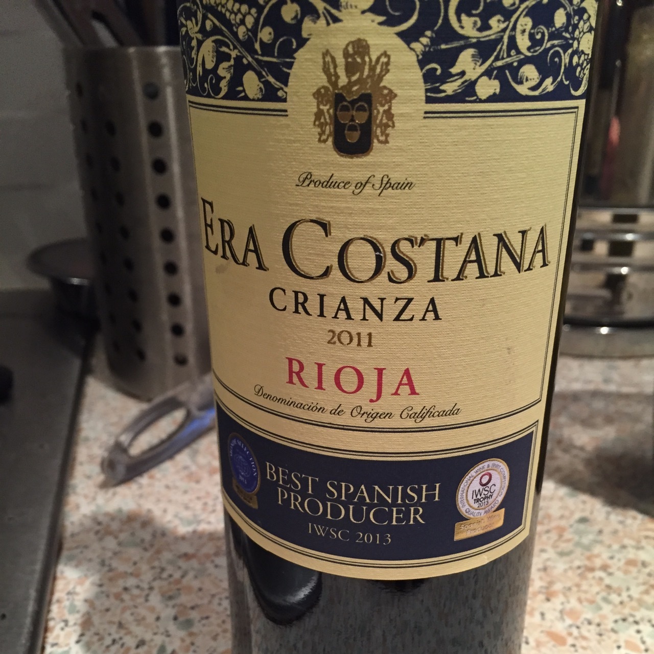 Bodegas Olarra Era Costana Crianza Rioja Tempranillo Blend