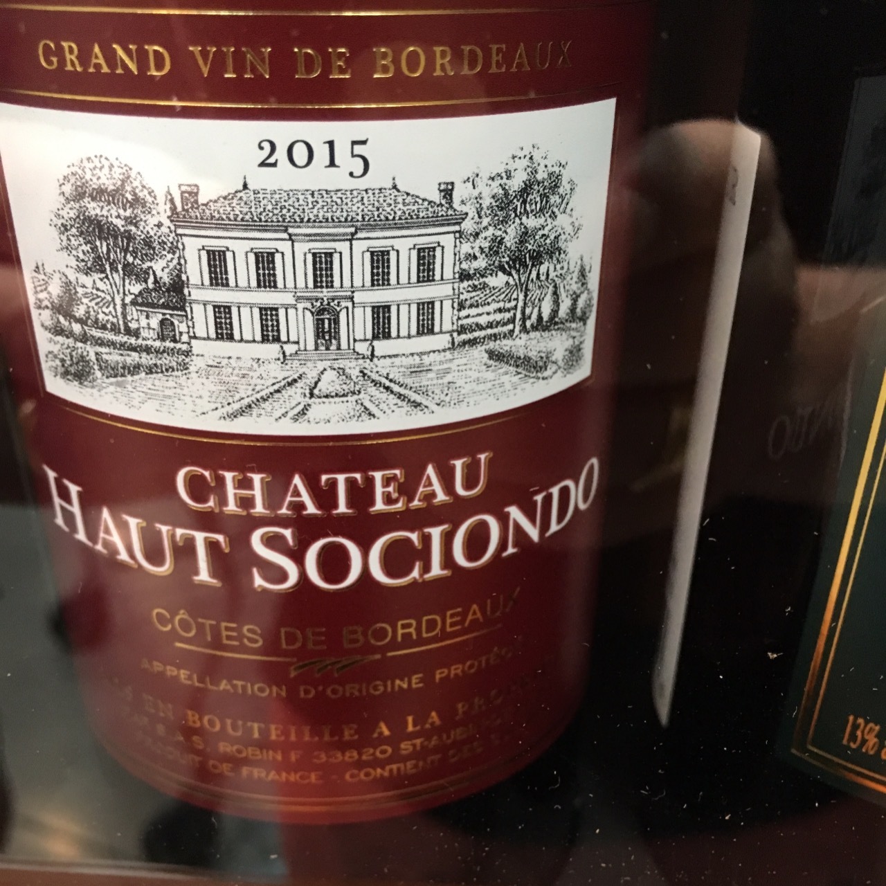 Château Haut Sociondo Côtes de Bordeaux Red Bordeaux Blend