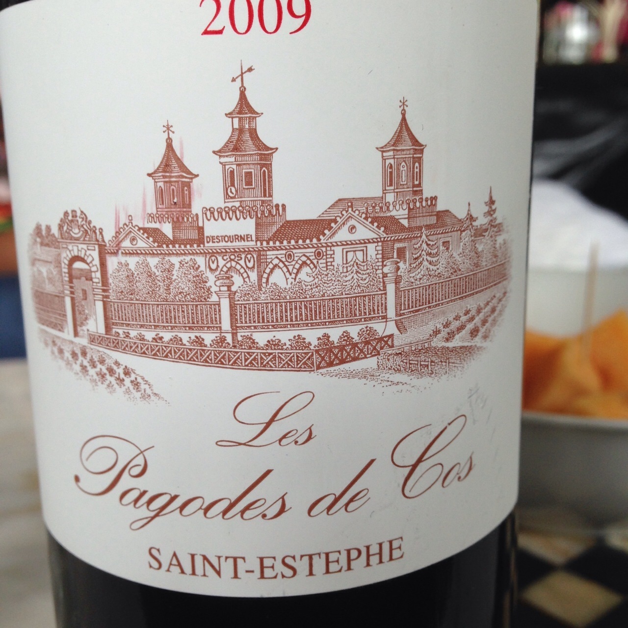 Château Cos d'Estournel Les Pagodes de Cos Saint-Estéphe Red Bordeaux Blend