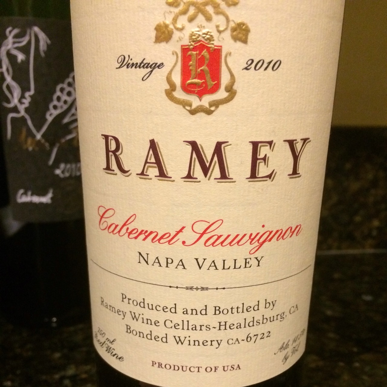 Ramey Wine Cellars Napa Valley Cabernet Sauvignon