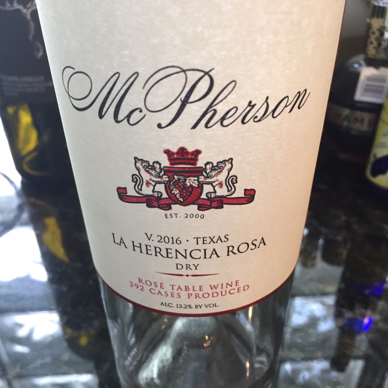Mc Pherson La Herencia Rosa Rosé Blend