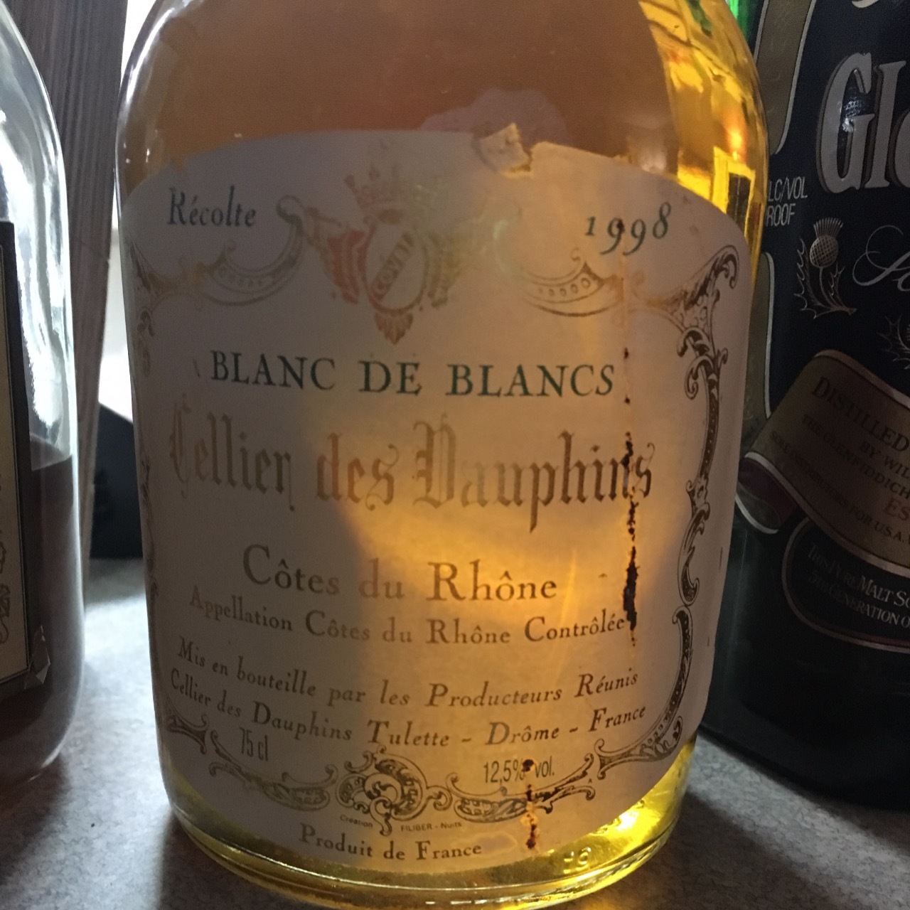 Cellier des Dauphins Blanc de Blanc Côtes du Rhône Chardonnay