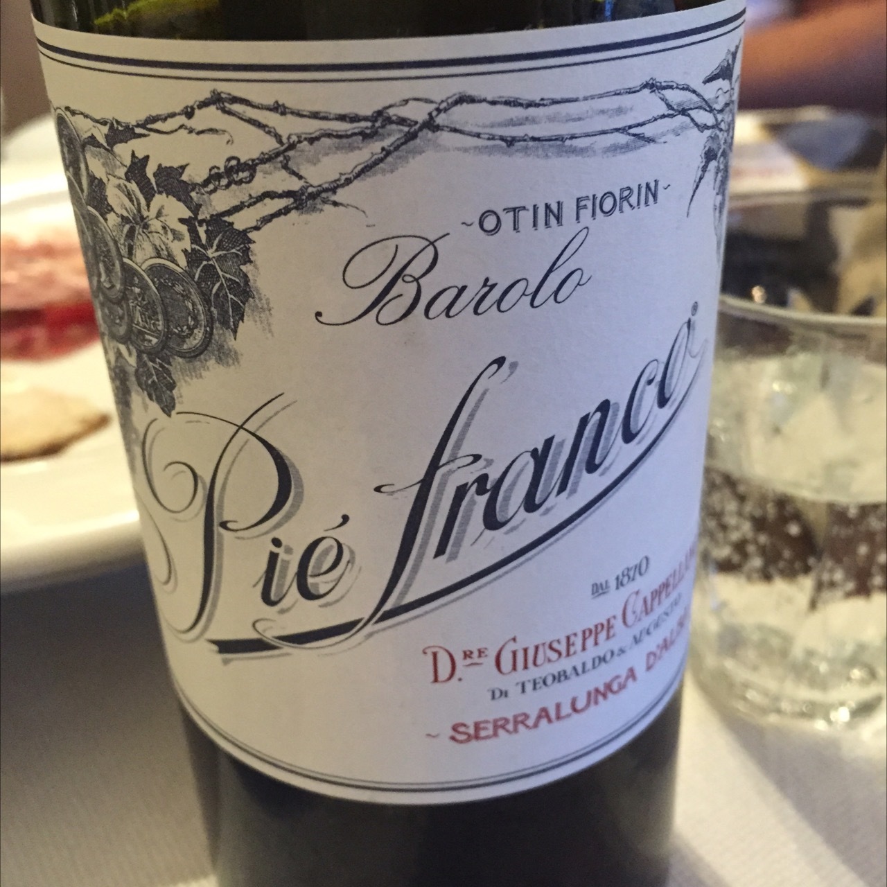 Cappellano Otin Fiorin Piè Franco-Michet Barolo Nebbiolo